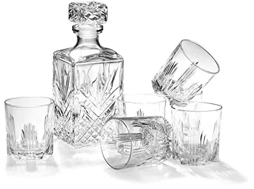 Glas Whisky Dekanter a Glas Sets