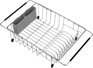 sobre el fregadero estante de secado de platos ipegtop