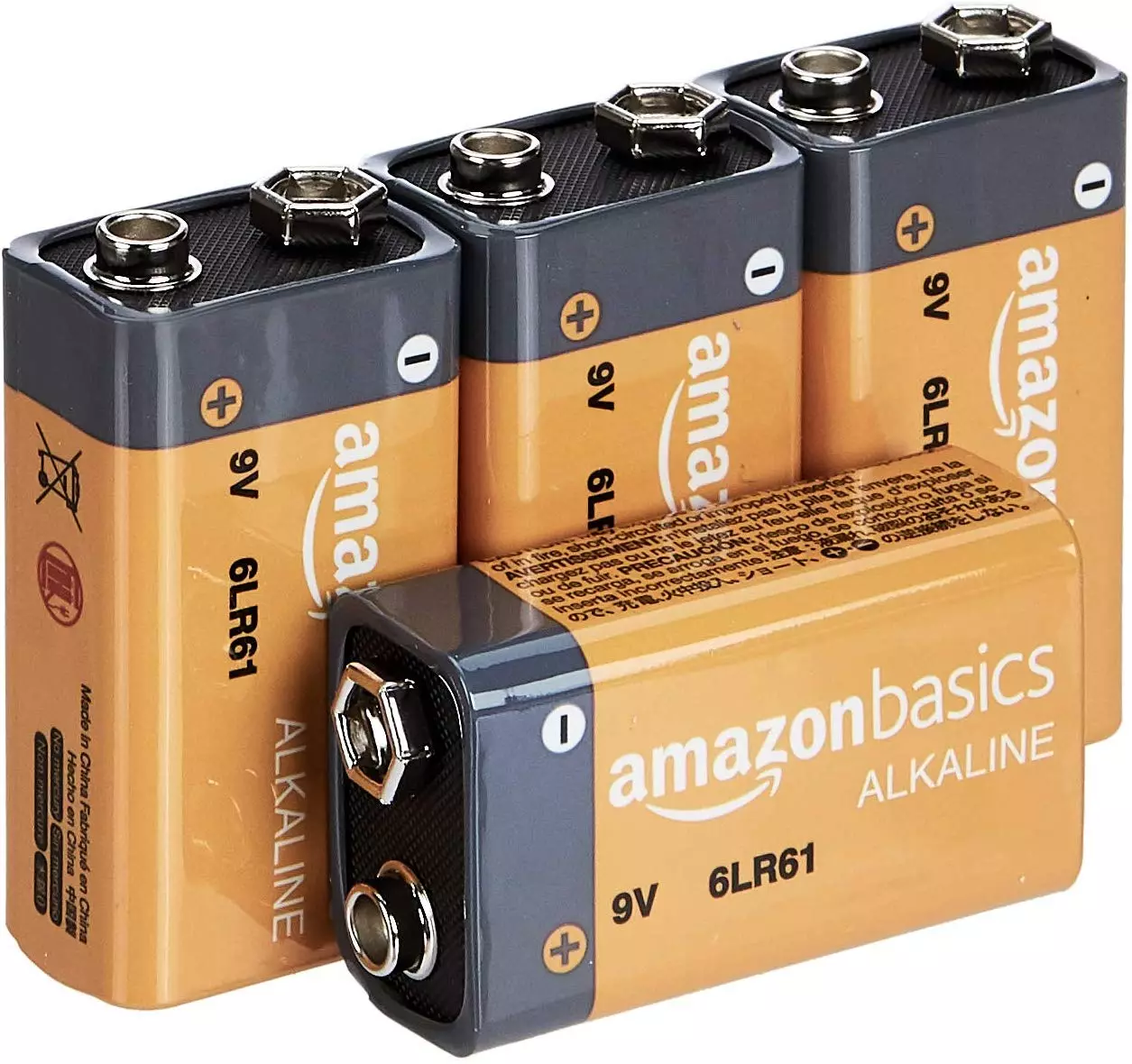 9v baterija Amazonbasics