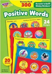 TREND Enterprises Inc. Positive Words Stinky Stickers Variety Pack