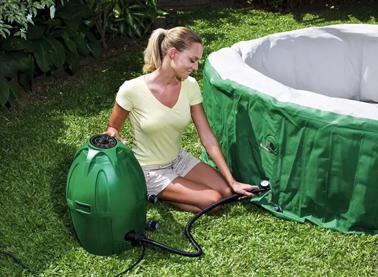 coleman inflatable hot tub