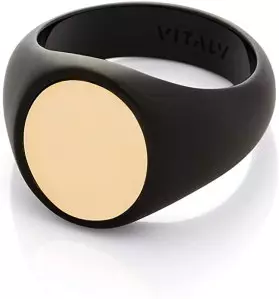 Vitaly Two Tone Signet Ring