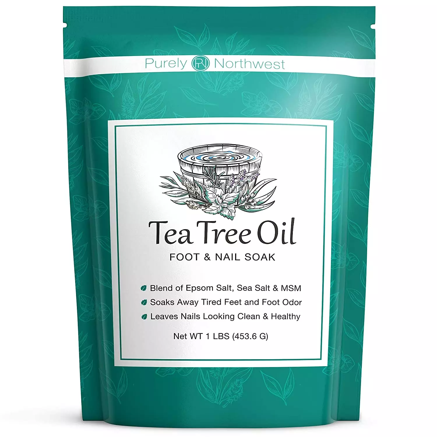 Hreint Northwest Tea Tree Oil og Peppermint Foot Soak; hvernig á að losna við fótalykt