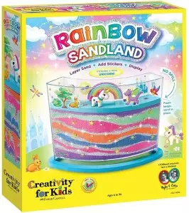 ความคิดสร้างสรรค์สำหรับเด็ก Rainbow Sandland