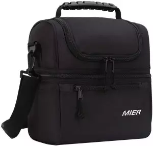 MIER 2 Compartment Lunch Bag