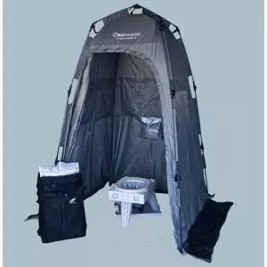banheiro de camping portátil privado