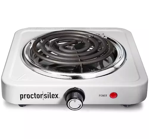 Proctor Silex Electric Single Burner Cooktop