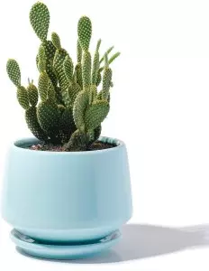 POTEY Ceramic Plant Pot