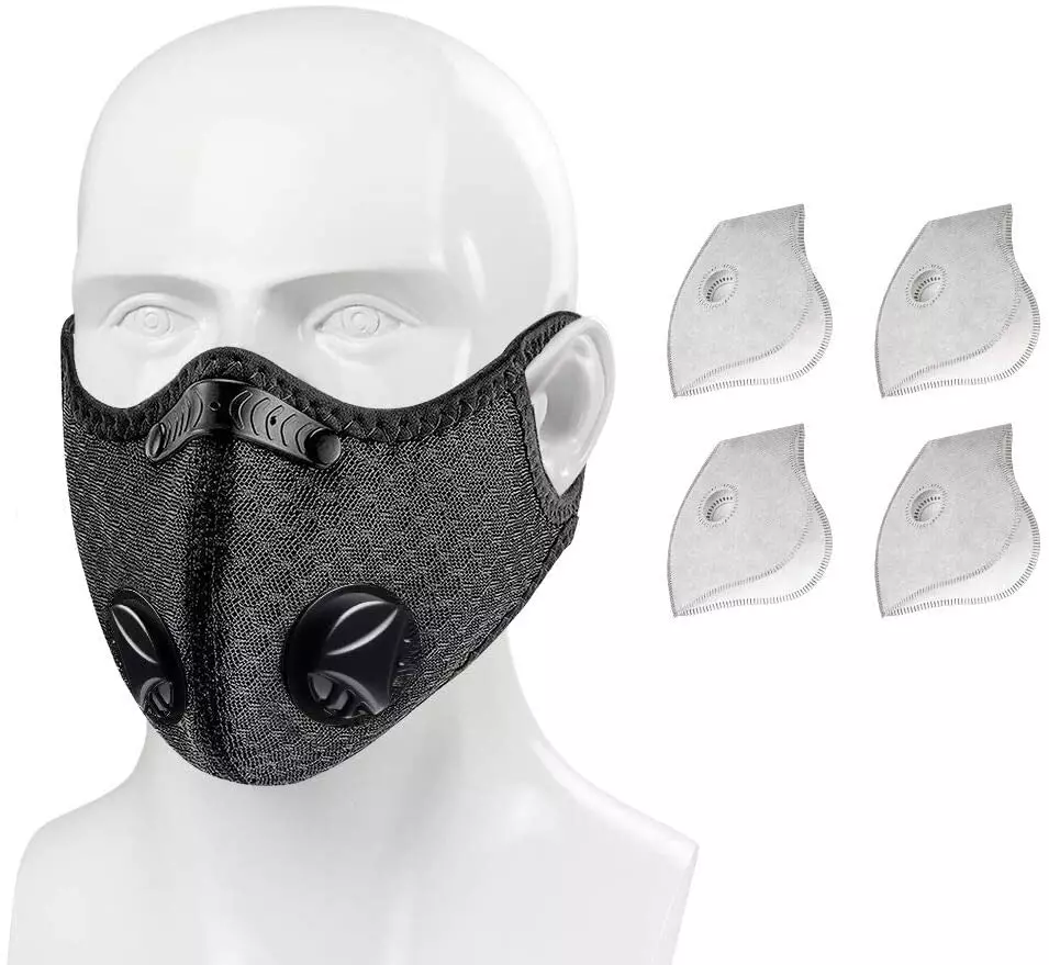 Wechi gezichtsmasker met 4 filters