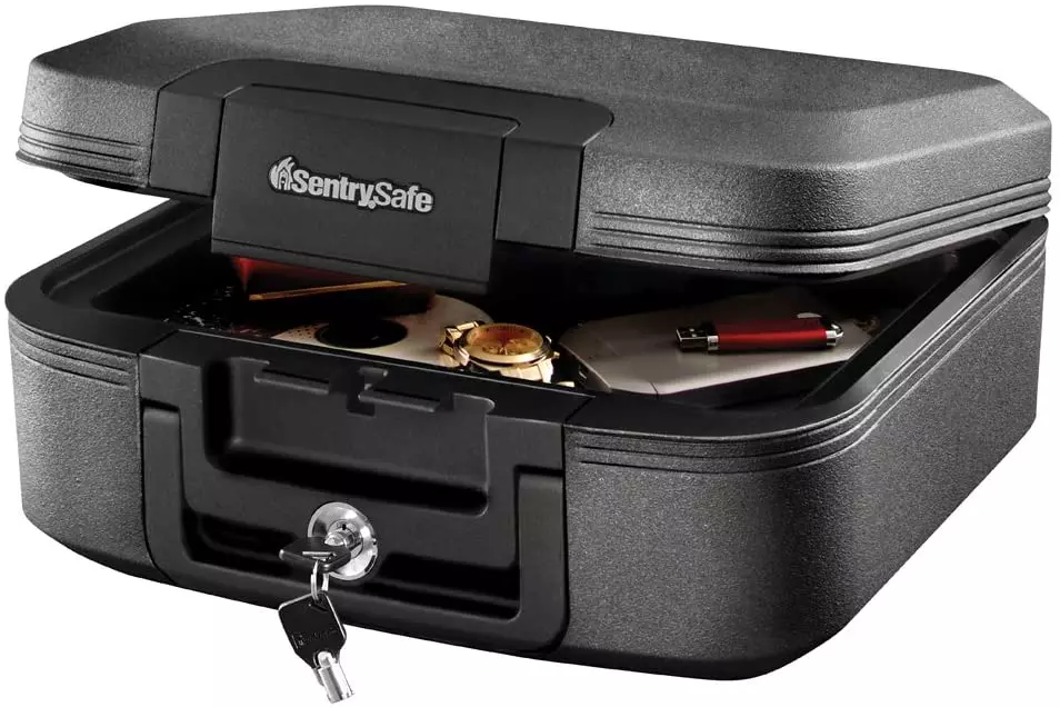 sentrysafe fireproof lock box