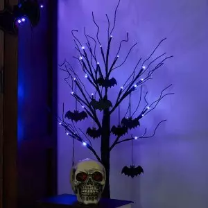 peiduo halloween arbre noir