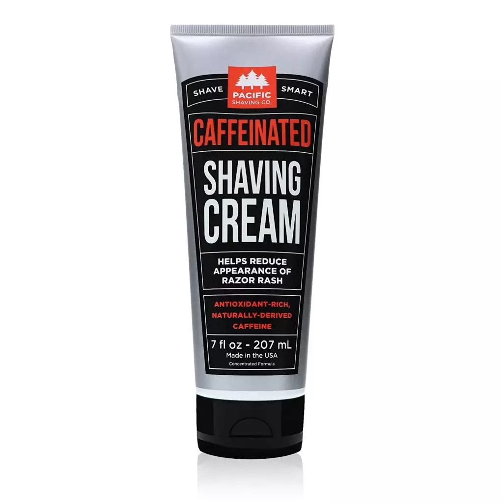 Pacific shaving company cremă de ras cu cofeină