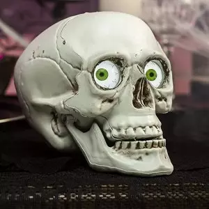 joyin halloween craniu centru de masă halloween animatronic