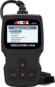 Ancel AD310 经典增强型通用 OBD II 汽车发动机故障代码读取器
