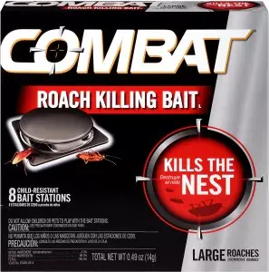 Combat roach killing aas, hoe te ûntdwaan fan kakkerlakken
