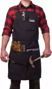 Hudson Durable Goods - Heavy Duty Waxed Canvas Work Apron