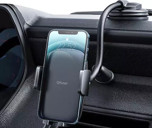 Qifutan långarmad biltelefonhållare