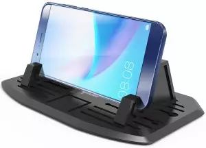 IPOW Anti-slip սիլիկոնե մեքենայի հեռախոսի վահանակի պահոց