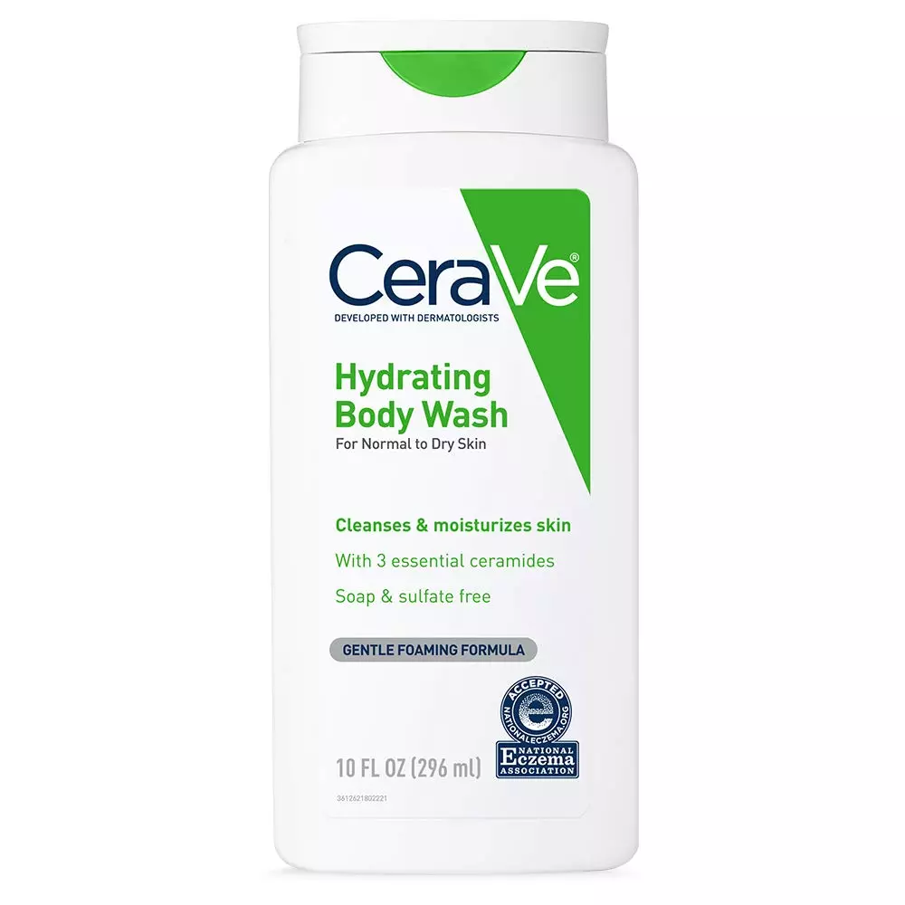 Gel de baño CeraVe para pieles secas