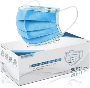 50-delig wegwerp gezichtsmasker, coronavirus veiligheidsmasker