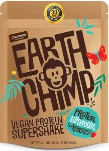 jordchimpans vegansk proteinpulver, bedste veganske proteinpulver