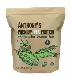 Premium Ærteproteinpulver, vegansk proteinpulver, bedste veganske proteinpulver