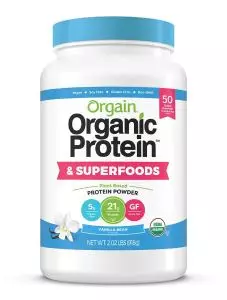 Orgain Organic Protein Powder, bedste veganske proteinpulver