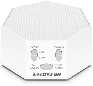 បច្ចេកវិទ្យាសំឡេងអាដាប់ធ័រ LectroFan High Fidelity White Noise Sound Machine