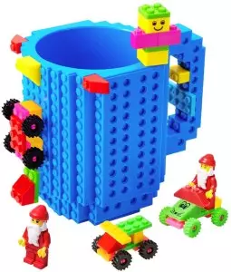 Կառուցված աղյուսով LEGO սուրճի բաժակ