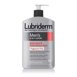 unscented lotion lubriderm para sa mga lalaki