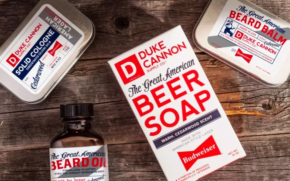 duke cannon budweiser mowa soap