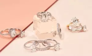 A tiszta csiszolású gyémánt gyűrűk