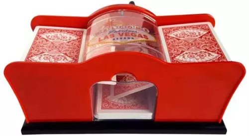 Vegas manual card shuffler