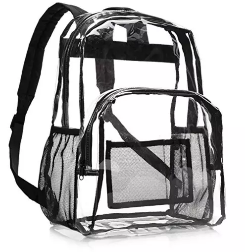 AmazonBasics Clear Backpack