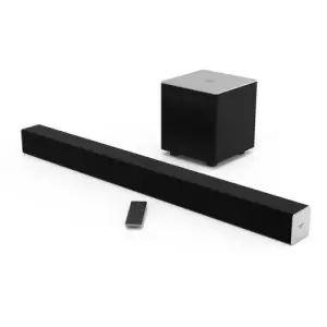 VIZIO 2.1 Channel Sound Bar miaraka amin'ny Wireless Subwoofer