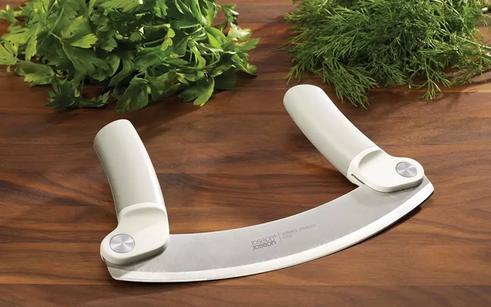 joseph joseph mezzaluna tilepan herb chopper