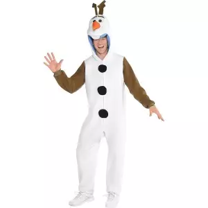 Imyambarire ya Olaf onesie Halloween