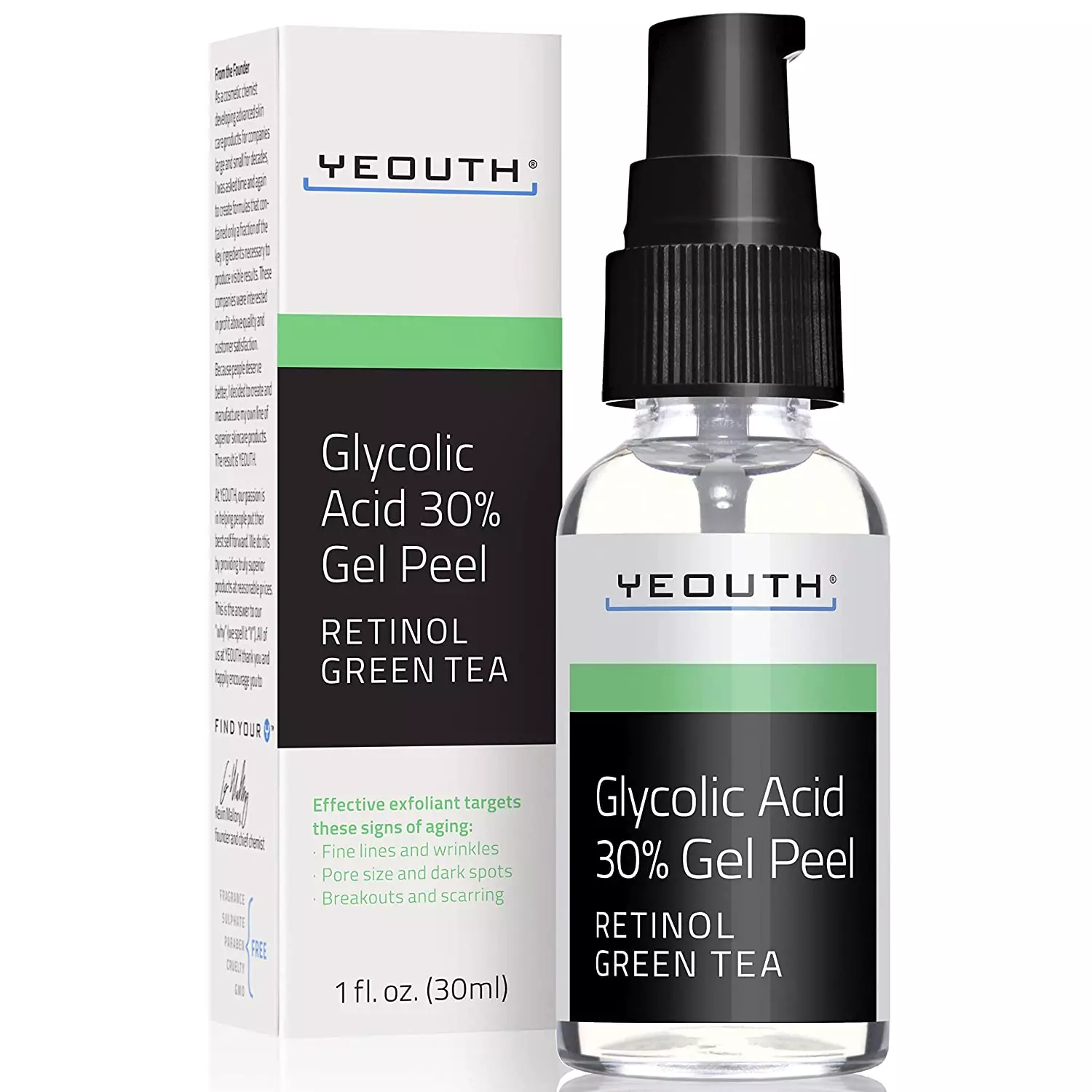 vỏ gel axit glycolic yeouth