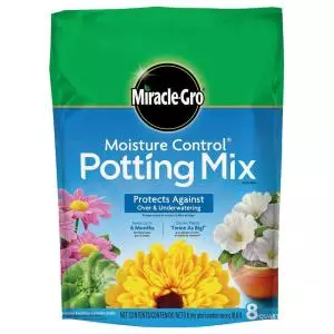 plej bona planto miracle-gro humideco kontrolo