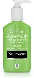 neutrogena acne face wash, manfaat lidah buaya
