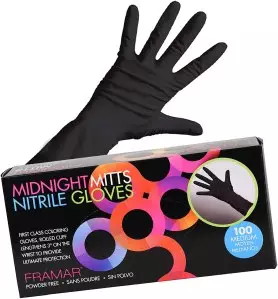 Одноразові рукавички Framar Mightnight Mitts, рукавички від коронавірусу