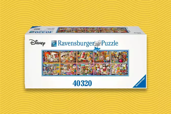 Puzzle de Mickey Mouse de 40000 pezas