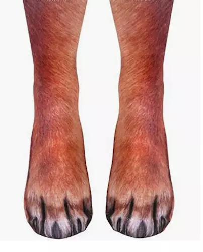 Animal Paw Socks, sjove strømpestoppere