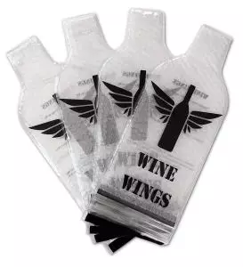 Opakovaně použitelné ochranné tašky na víno Wings