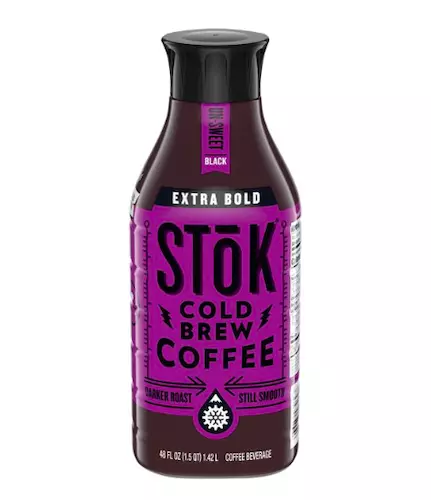STOK Cold Brew īpaši drosmīgs nesaldinātas kafijas koncentrāts