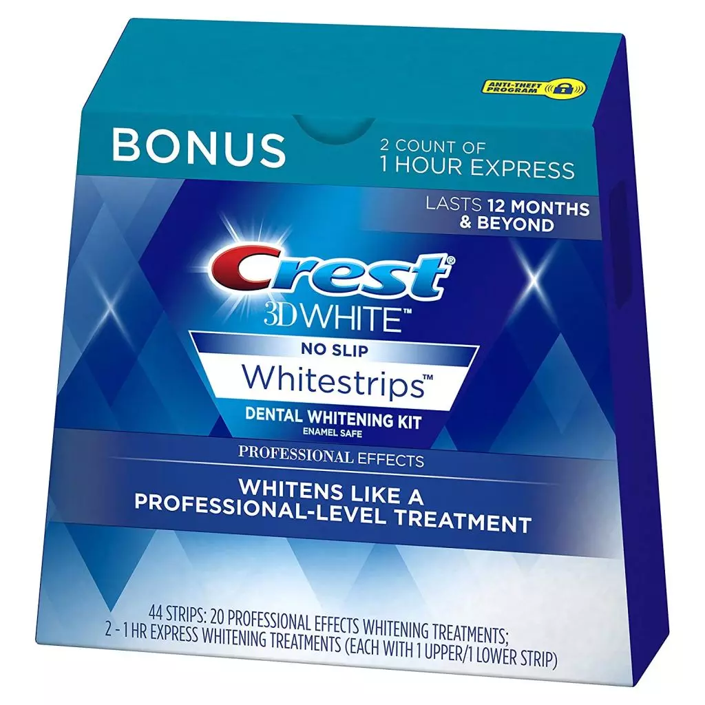 Crest 3D White Efè pwofesyonèl Whitestrips