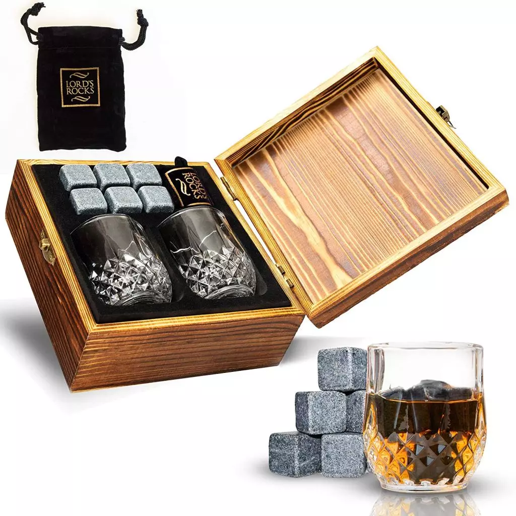 Подарунковий набір Lord's Rocks Whisky Stones