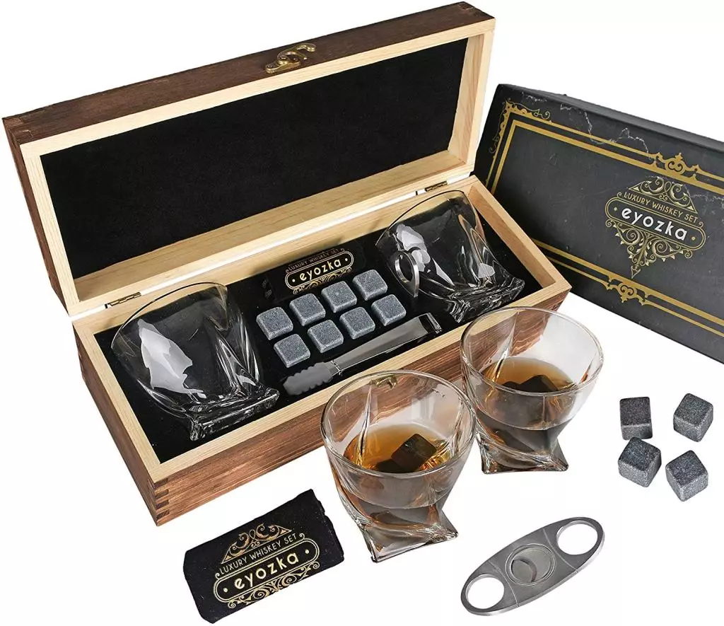 Eyozka Whiskey Glas Stel Geskenk Box