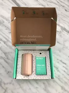 Caixa de entrega de desodorante Myro
