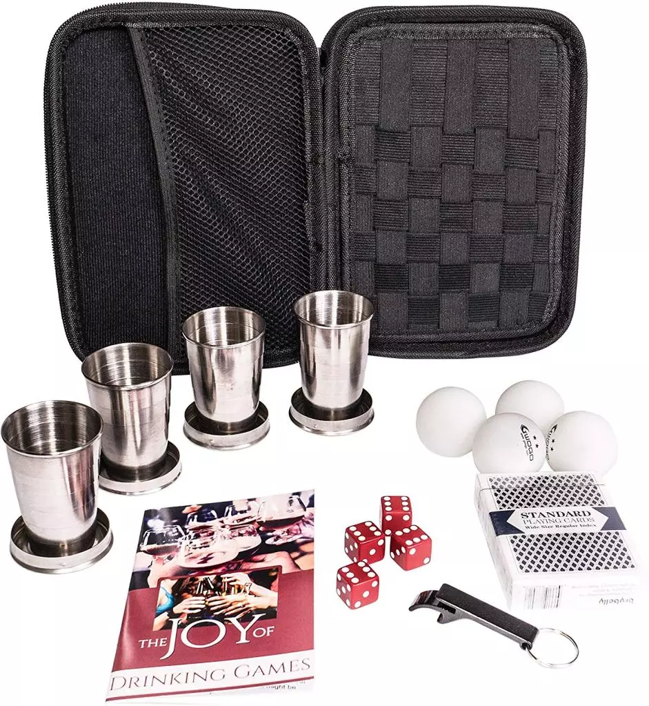 Perfect Pregame 16 Piece Drinking Games Kit